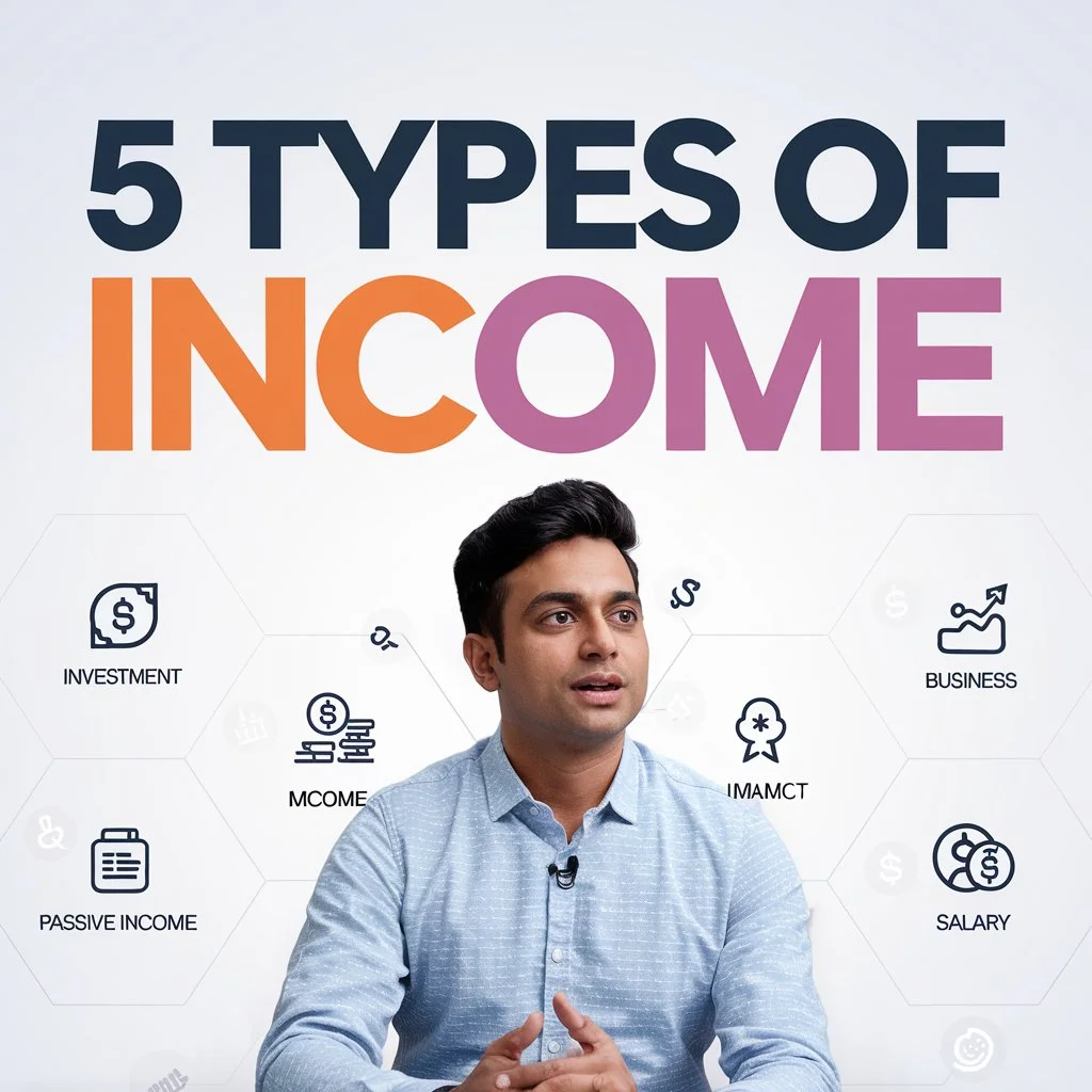 5 Types of Income | Kuku FM