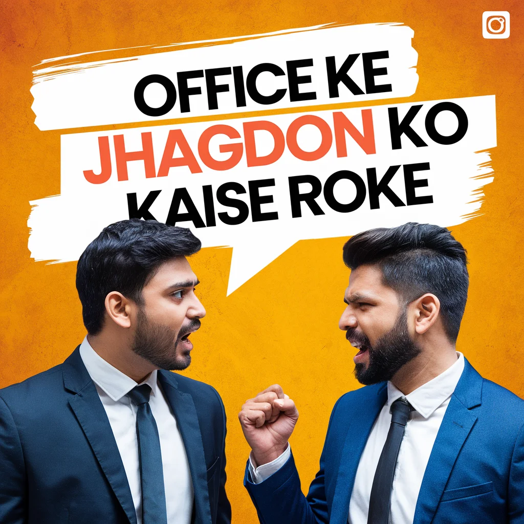 Office Ke Jhagdon Ko Kaise Roke