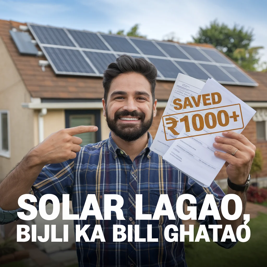 Solar Lagao, Bijli Ka Bill Ghatao | Kukufm