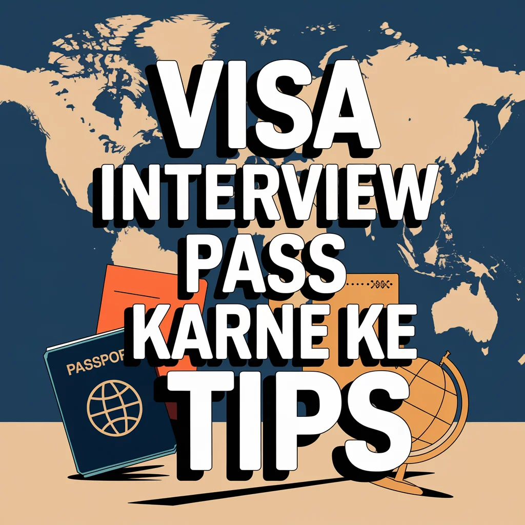 Visa Interview Pass Karne Ke Tips