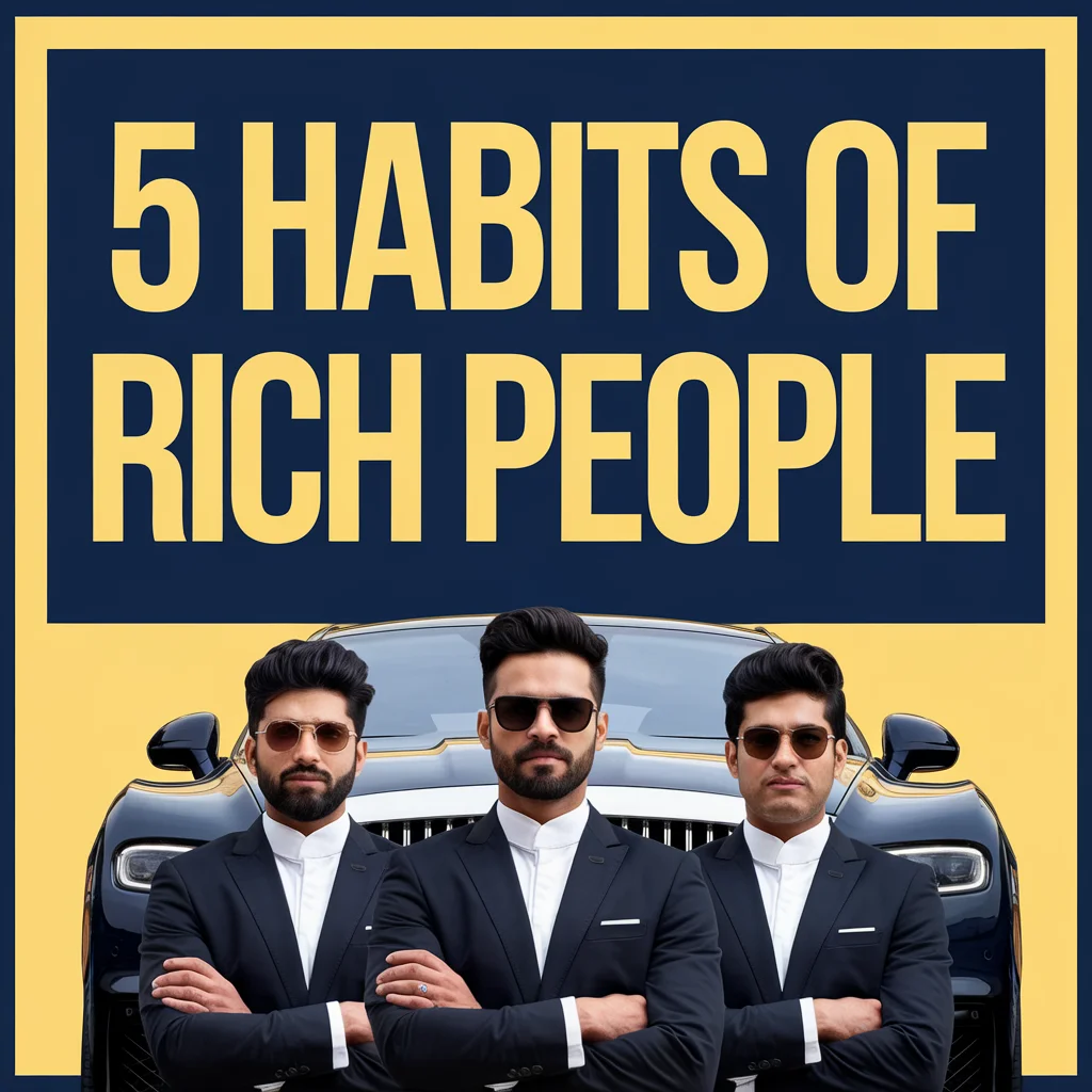 5 Habits Of Rich People