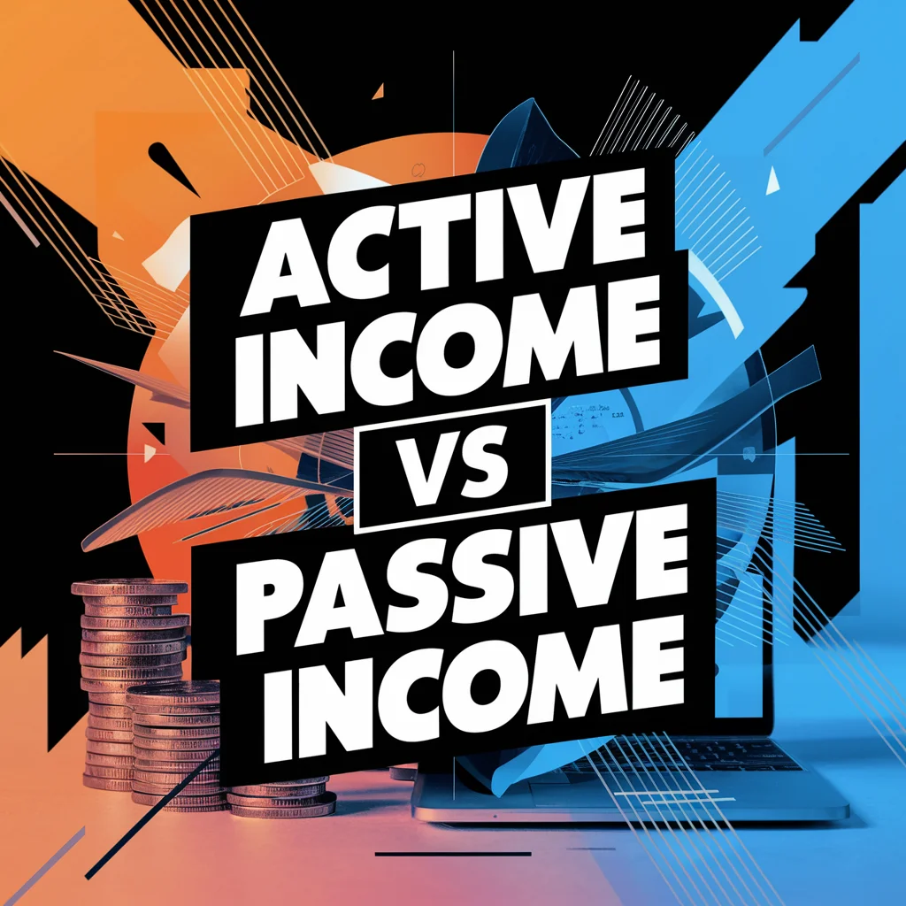 Active Income Vs Passive Income
