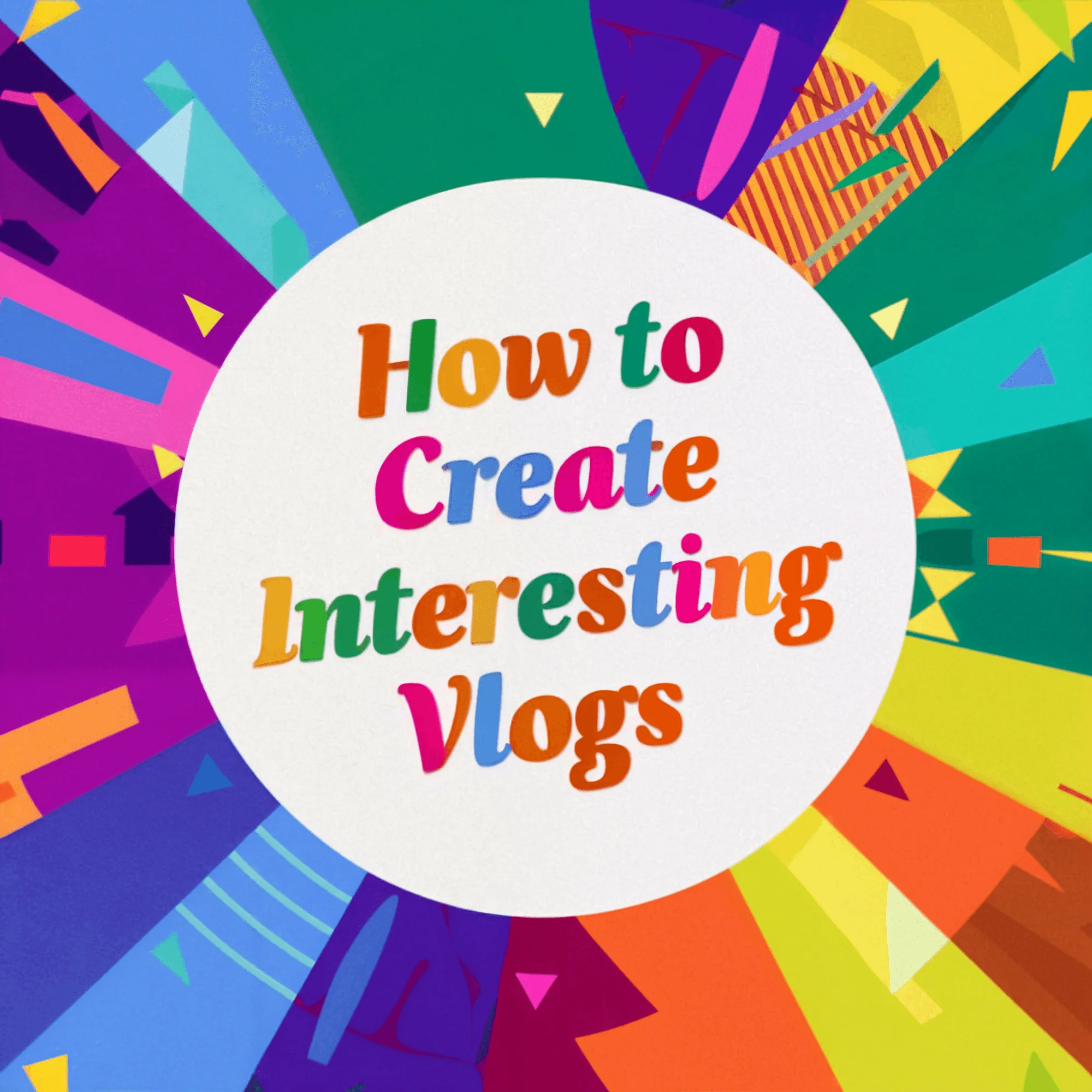 How to Create Interesting Vlogs
