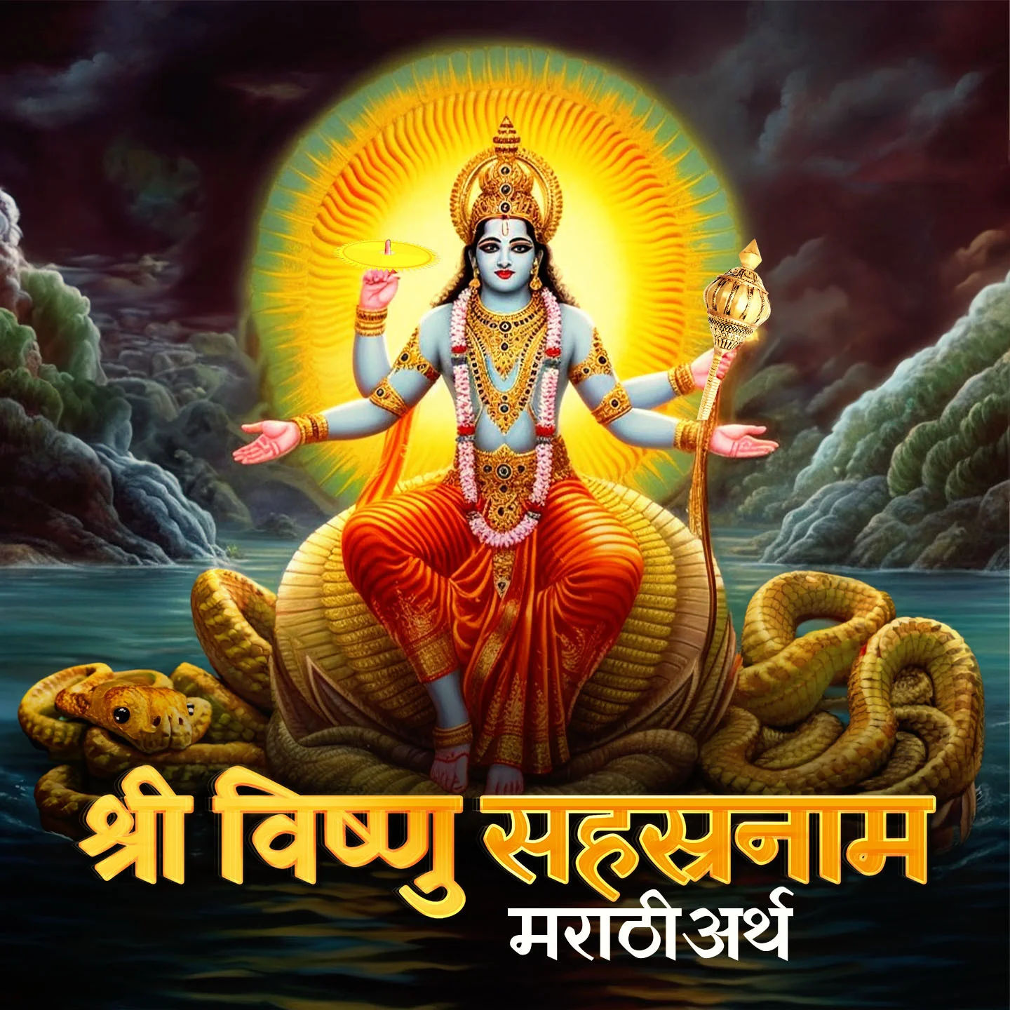 Vishnu Sahasranamam Marathi Artha – All Episodes | Kuku FM