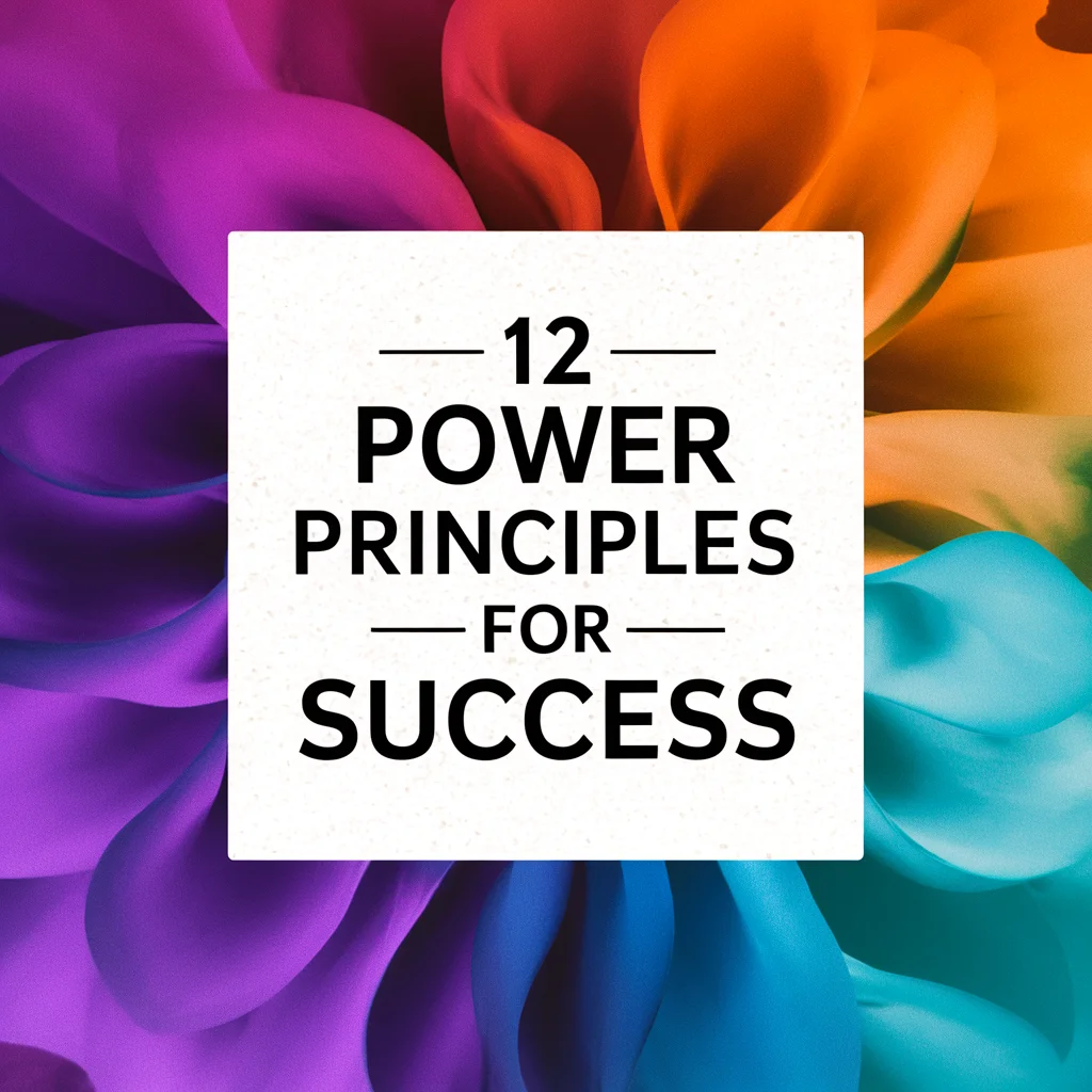12 Power Principles for Success