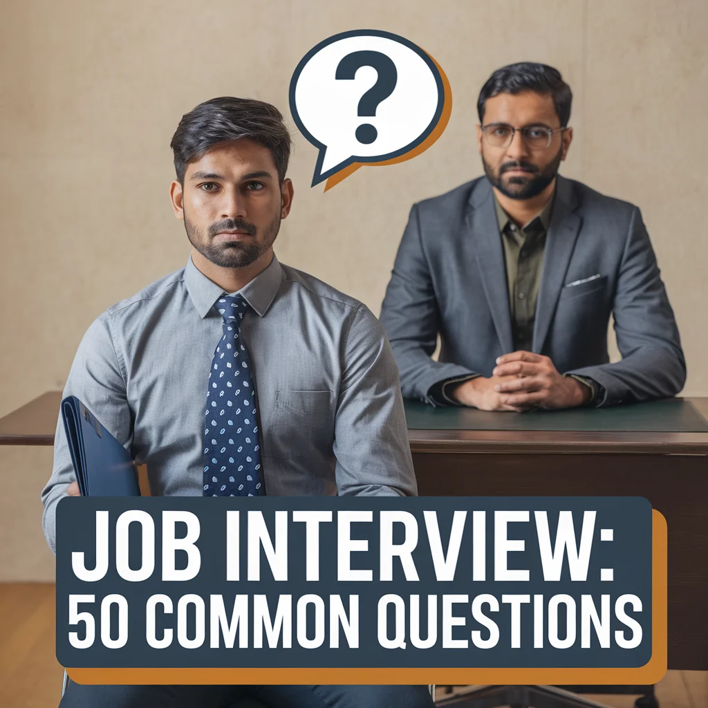 Job Interview: 50 Common Questions