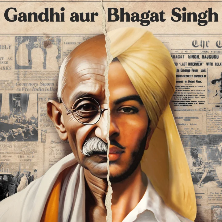 Gandhi aur Bhagat Singh