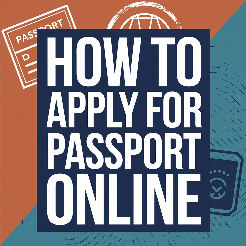 How To Apply For Passport Online