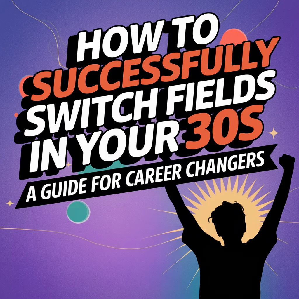 How to Successfully Switch Fields in Your 30s