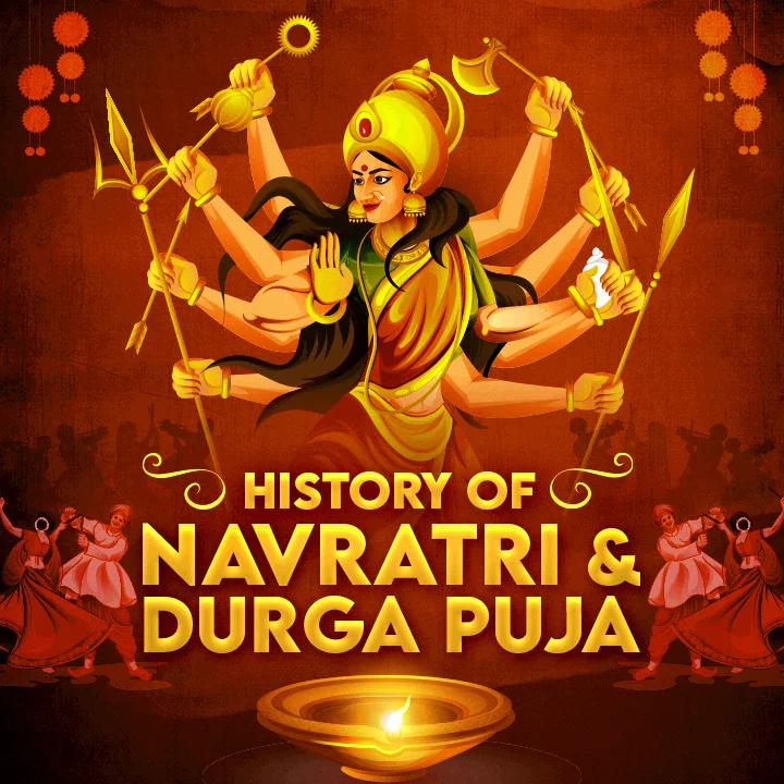 History of Navratri & Durga Puja in Hindi | हिंदी | KUKUFM