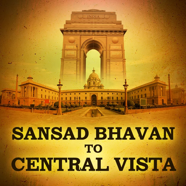 Sansad Bhavan To Central Vista