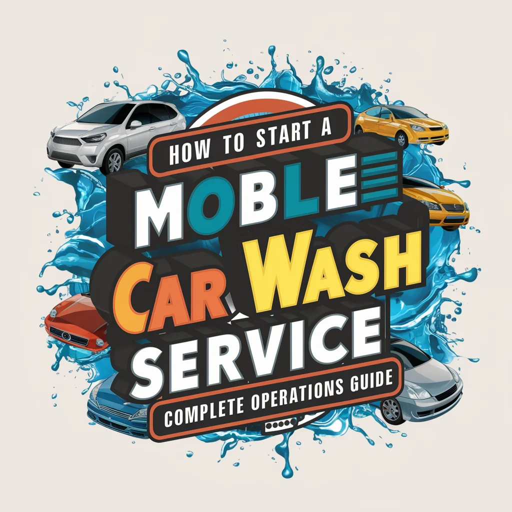 How to Start a Mobile Car Wash Service: Complete Operations Guide