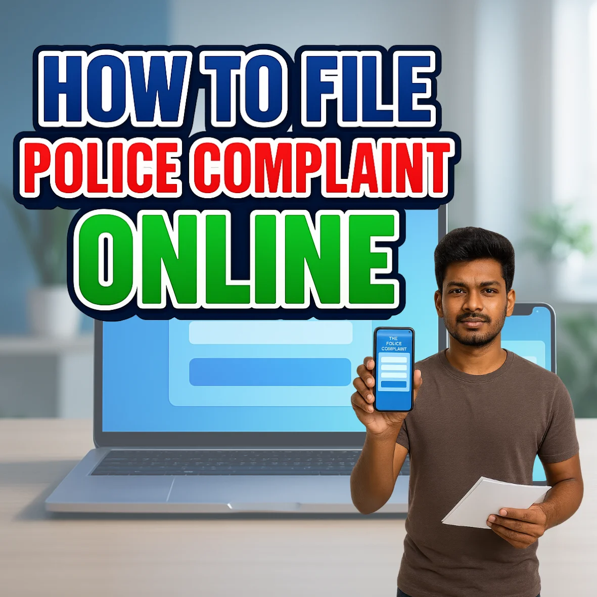 How to File Police Complaint Online