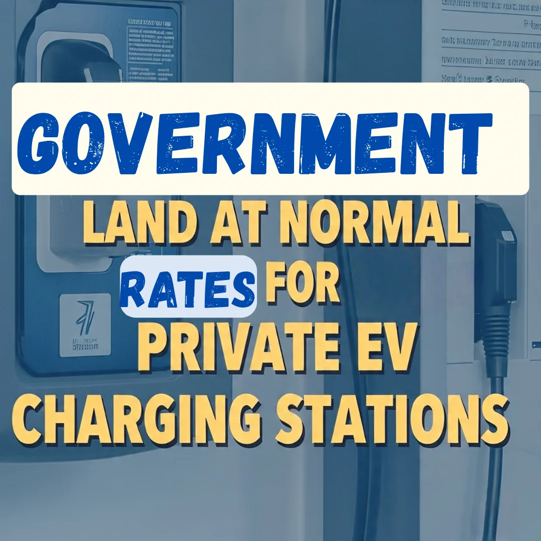 Government Land At Nominal Rates For Private EV | Guru