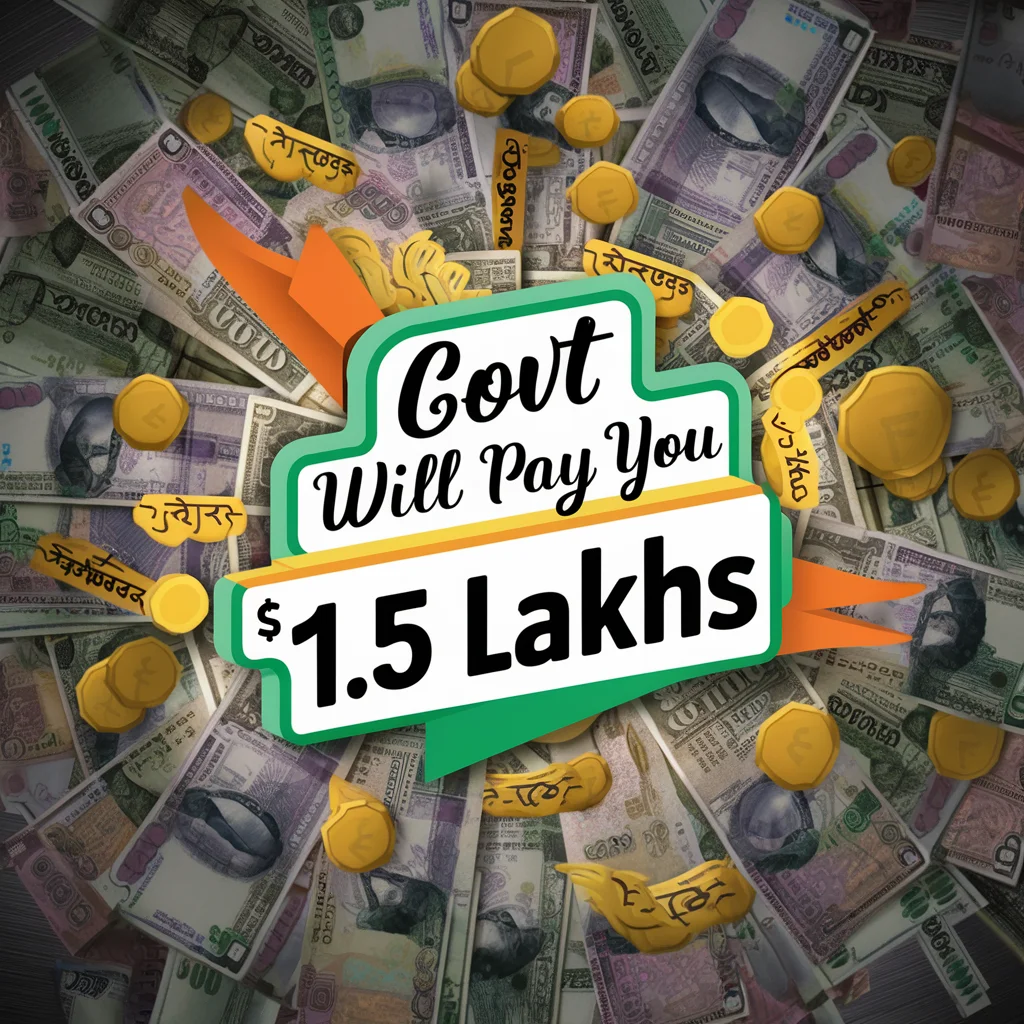 GOVT Will Pay You 1.5 LAKHS