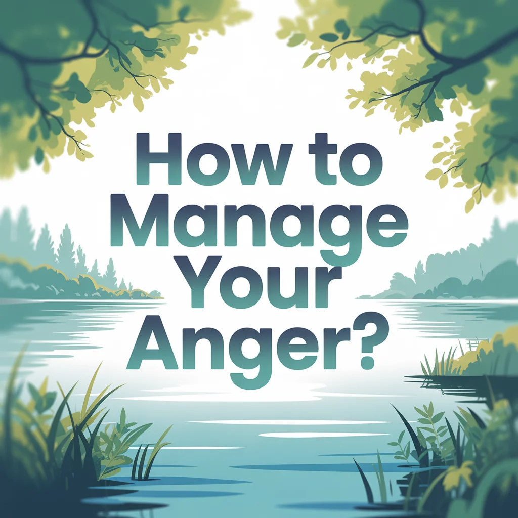 How to Manage Your Anger?