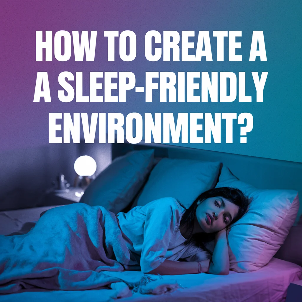 How to create a sleep-friendly environment? | Kukufm