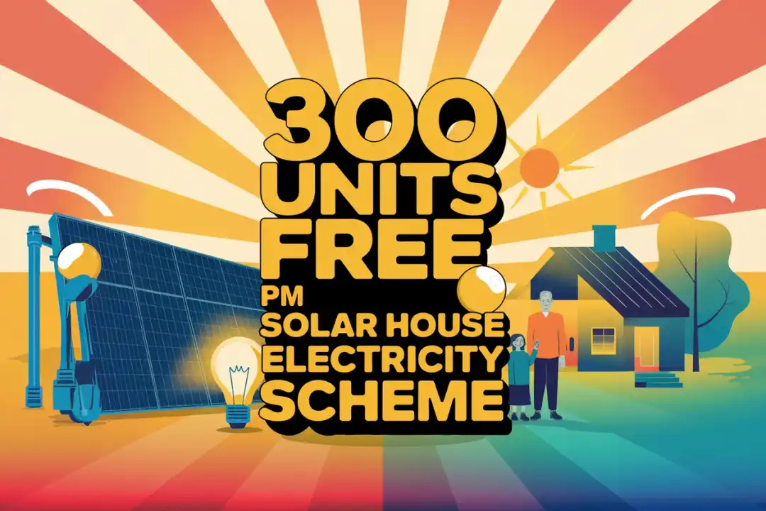 300 Units Free : PM Solar House-Electricity Scheme