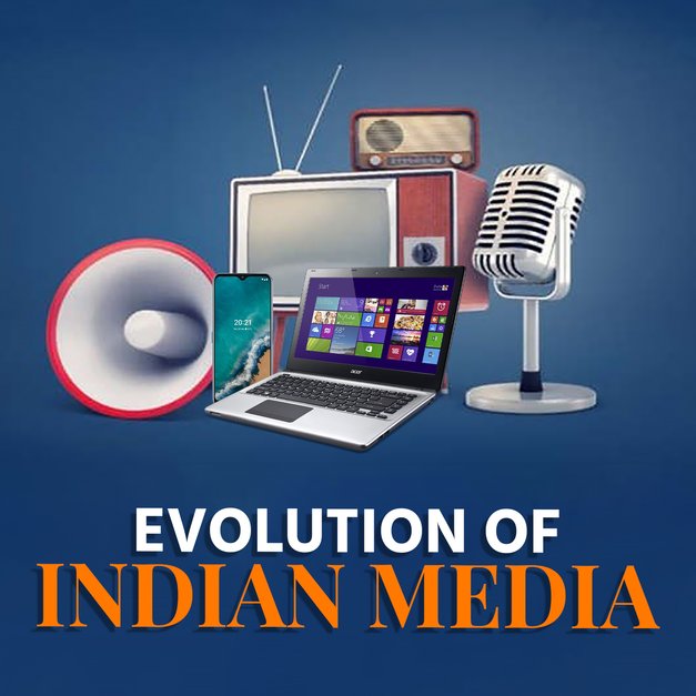 Evolution Of Indian Media in Marathi | मराठी | KUKUFM