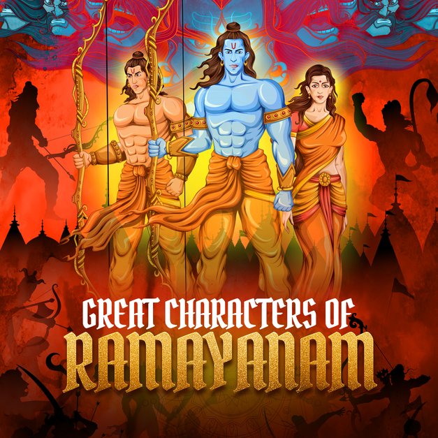 Great Characters of Ramayanam in Telugu | తెలుగు | KUKUFM