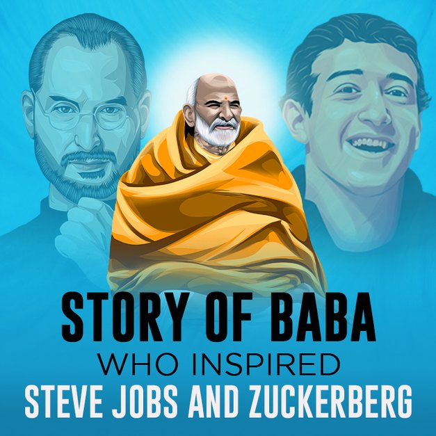Story Of Baba Who Inspired Steve Jobs & Zuckerberg in Hindi | हिंदी ...