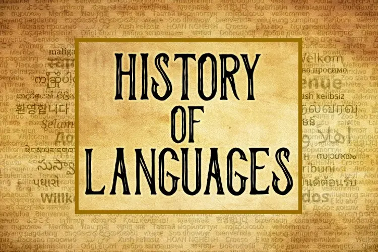 The History of Languages