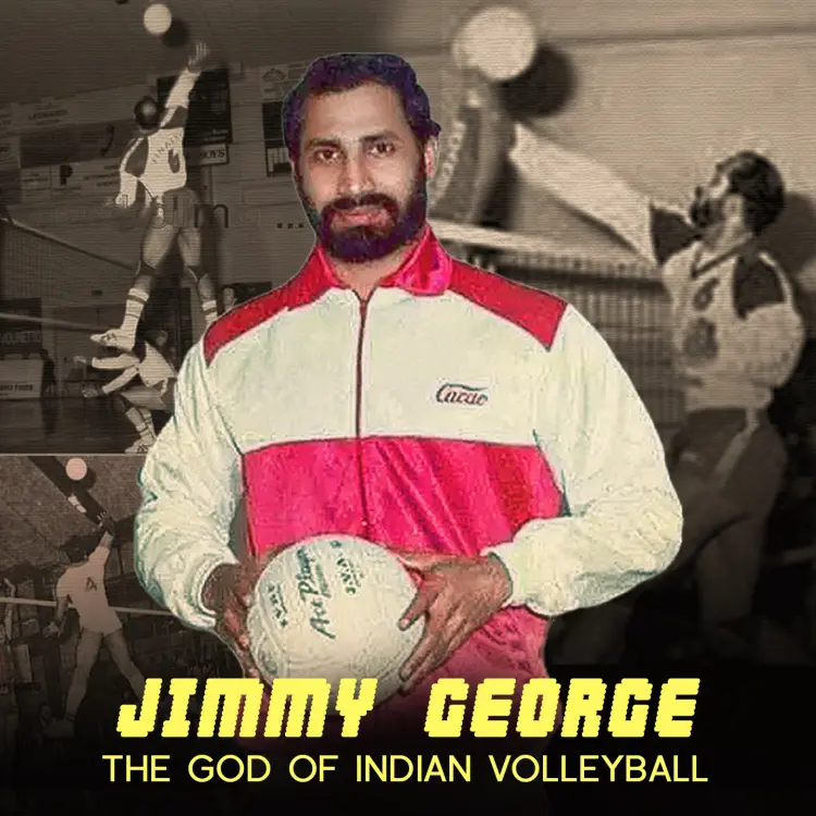 Jimmy George: The God Of Indian Volleyball | Volleyball, Jimmyk Munpum ...